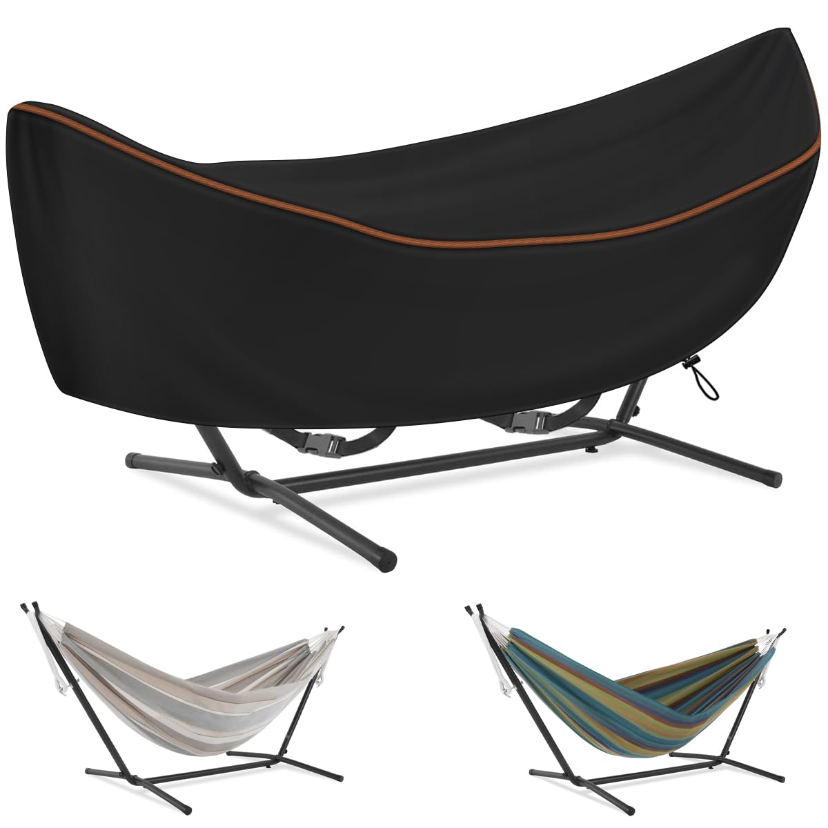Amazon.com : CATOTEL Patio Hammock Cover, 420D Oxford Hammock Beds ...