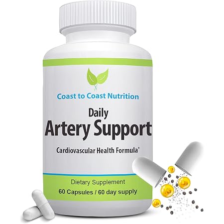 Amazon.com: Coast to Coast Nutrition Artery Support - Artery Cleanse ...