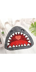 Amazon.com: FGCOGOD Shark Bath Mat for Bathroom, Shark Bathroom Rug Non ...