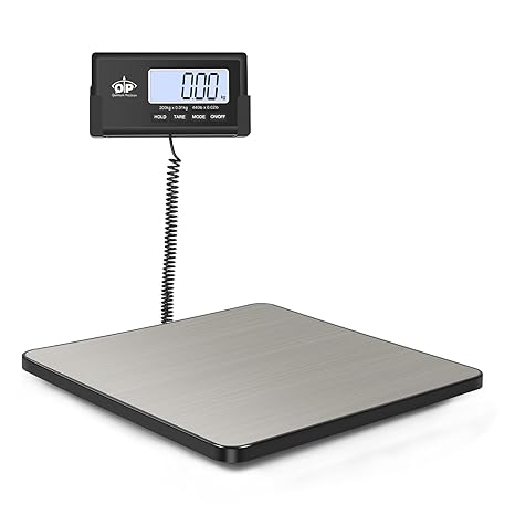 Amazon.com: QP Shipping Scale, 440 lb/0.35 oz High Accuracy Digital ...