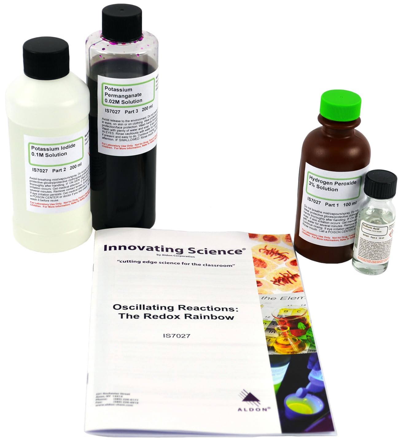 ALDON Innovating Science Oscillating Reactions Kit - The REDOX Rainbow ...