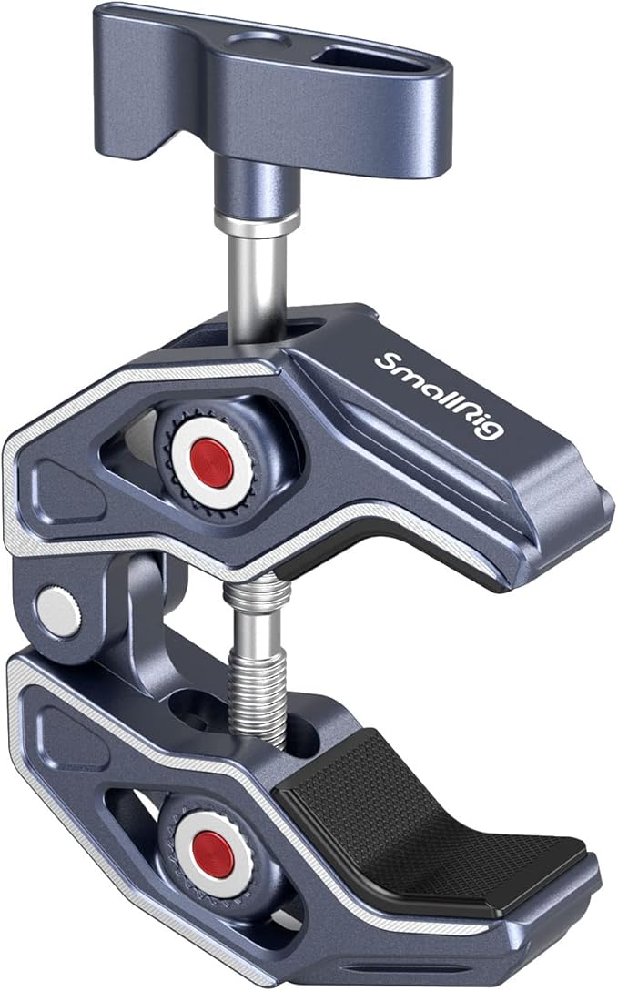 SMALLRIG Super Clamp avec Trous Filetés 1/4"-20, 3/8"-16, Charge Utile ...