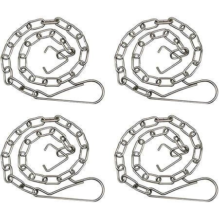 Amazon.com : Mudder Toilet Handle Beaded Chain Universal Toilet Flapper ...