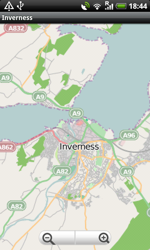 Inverness Street Map - App on the Amazon Appstore