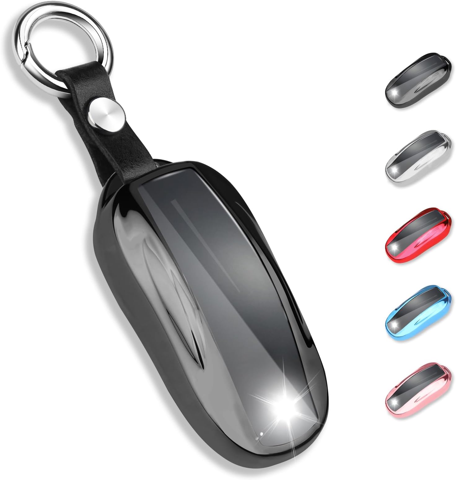 Amazon.com: AziPro Tesla Key Fob Cover Case, Alumium Hard Keyless ...