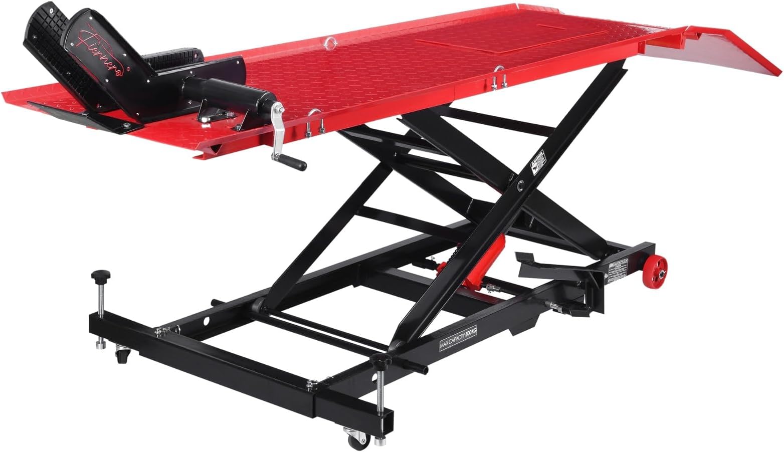 Fiernero Hydraulic Motorcycle Lift Motorbike Stand Bike Jack Hoist Lift ...