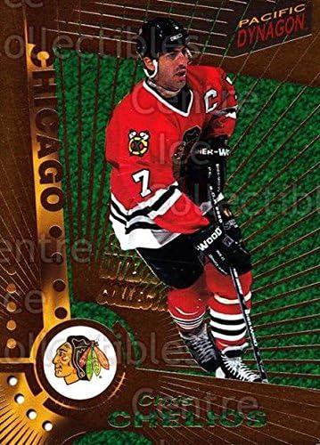 Amazon.com: (CI) Chris Chelios Hockey Card 1997-98 Dynagon Montreal ...