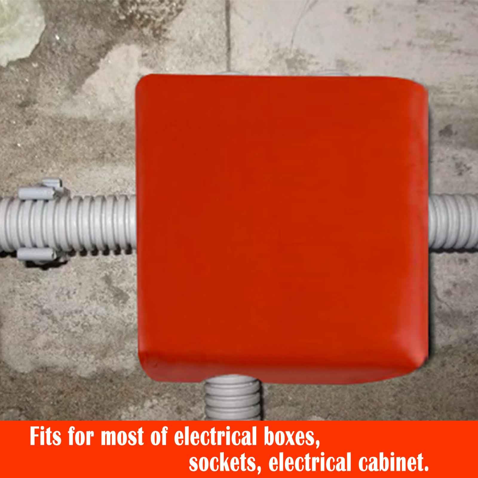 Electrical Box Fire Putty Electrical Putty Pads Fire Barrier Moldable ...
