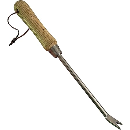 Amazon.com : Garden Guru Eco Dandelion Weeder Tool with Ergonomic Wood ...