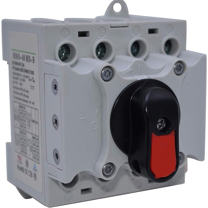 Buy Solar DC Isolator Switch 1000V/32A PV DC Battery Disconnect Switch ...