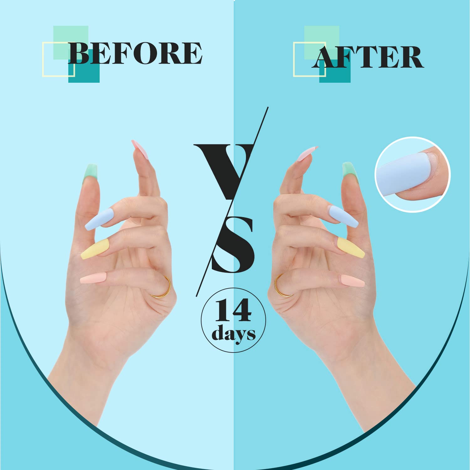 Candy Lover Gel Nail Polish Set 19 PCs 16 Popular Macaroon Colors with ...