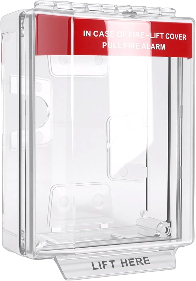 Amazon.com : Luocute Fire Alarm Pull Station Cover, Manual Call Point ...
