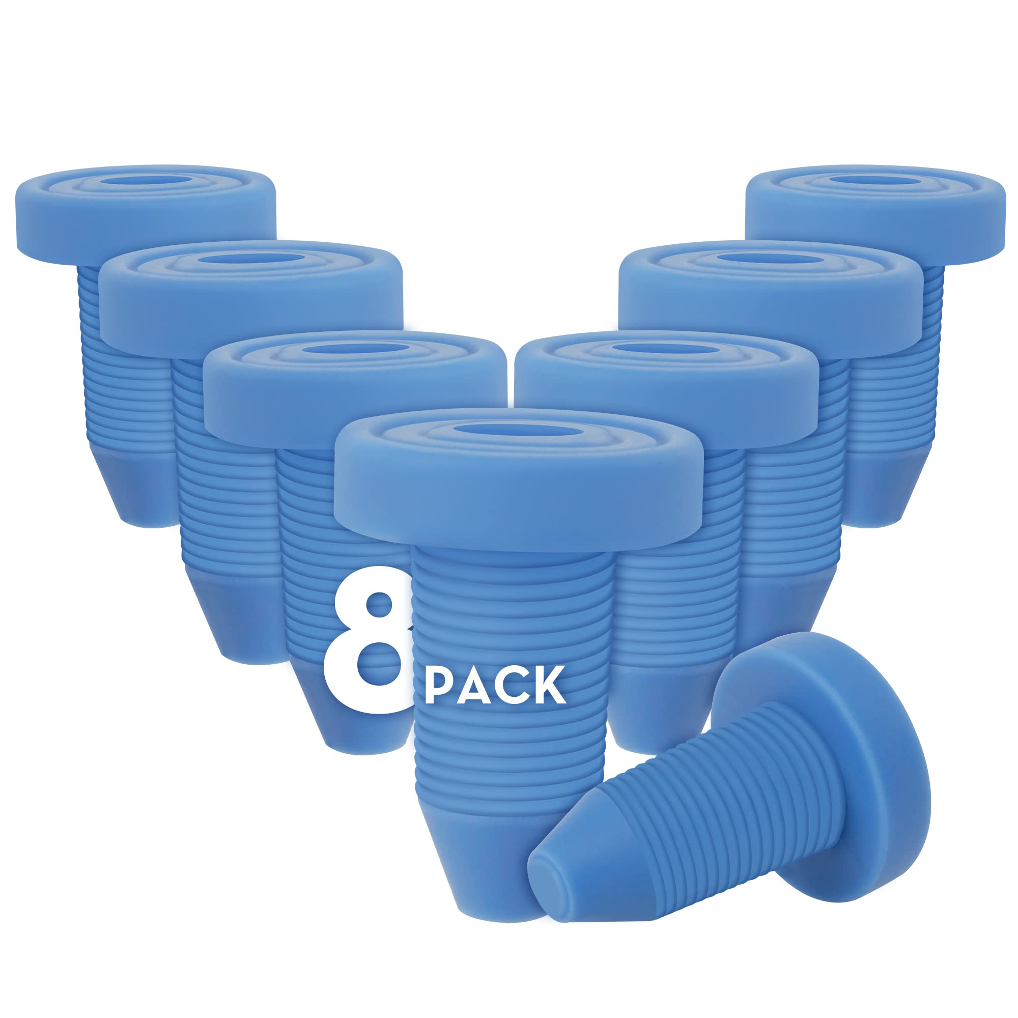 Snapklik.com : 8 Pieces Kayak Scupper Plugs Kit TPE Scupper Plugs Drain ...