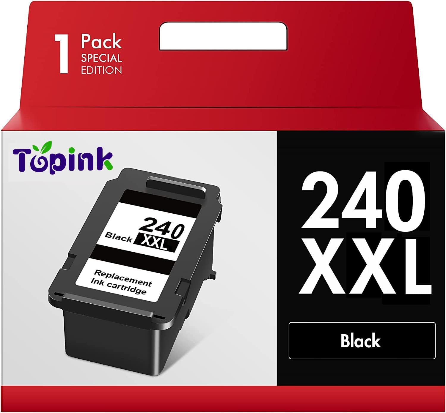 for Canon Ink 240 PG-240XL 240XL 240 XL PG-240 PG 240 XXL Black Ink Cartridge Work with Canon ...