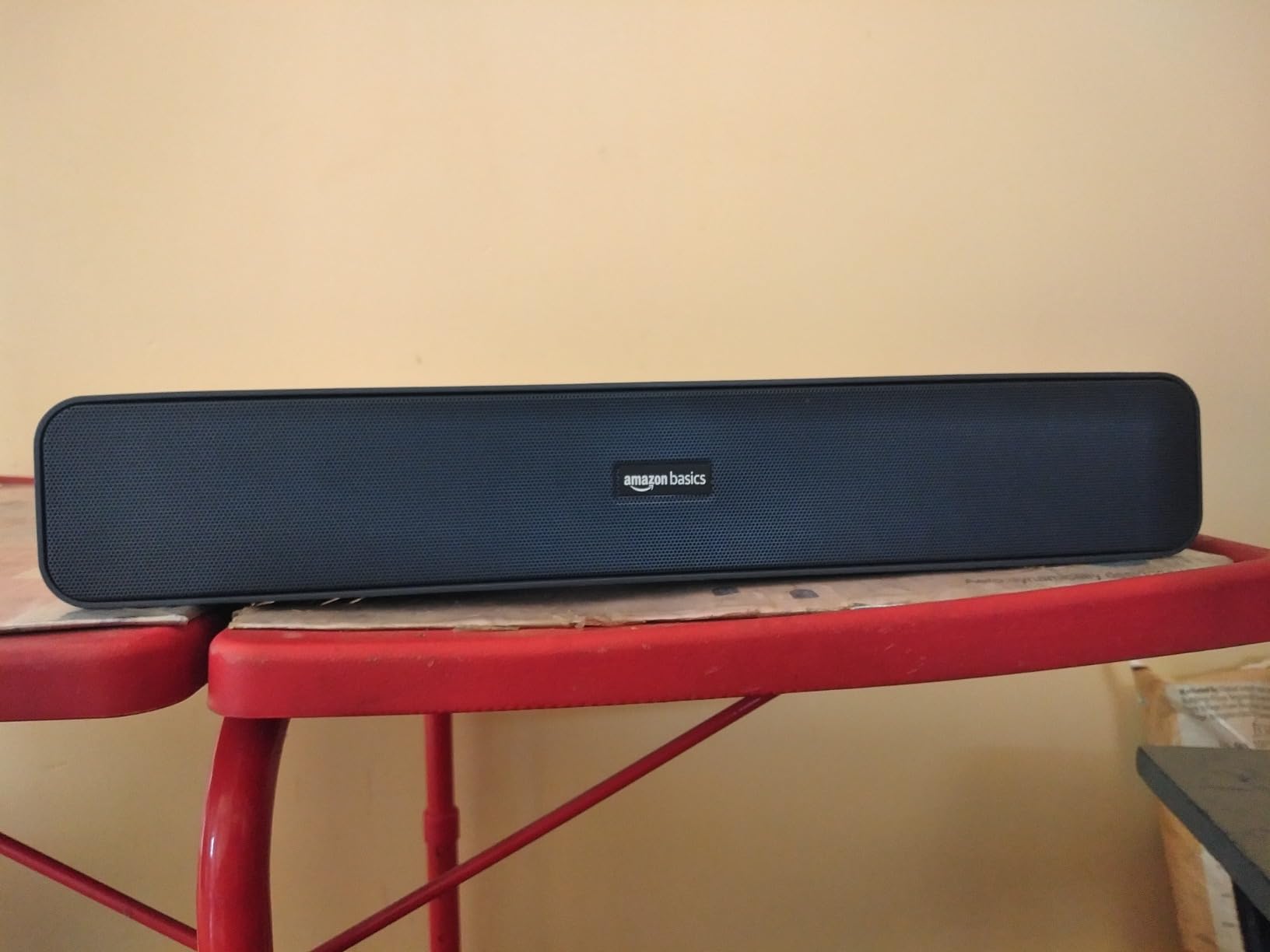 (Refurbished) AmazonBasics Bluetooth Speaker 5.0 Soundbar with 16W RMS ...