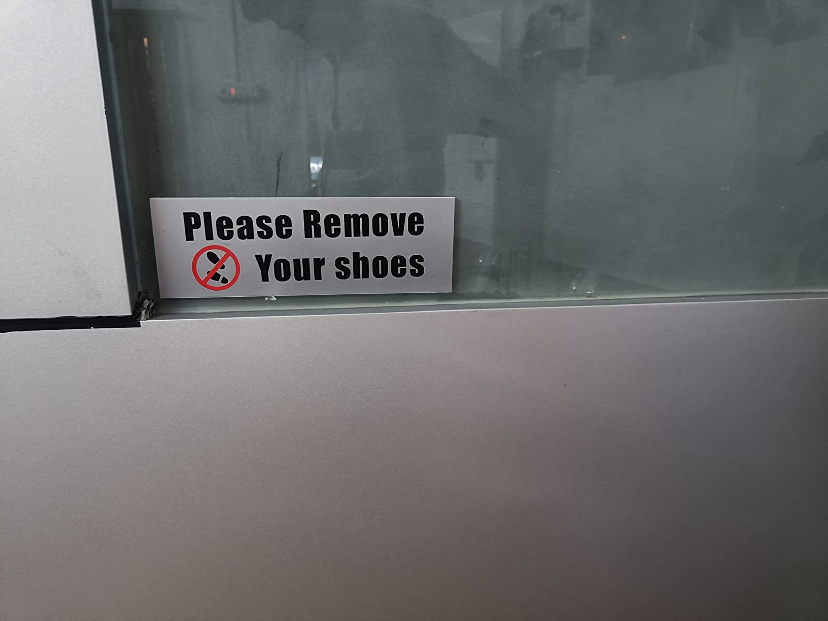 SIGN EVER Please Remove Your Shoes Sign Board Office Bank Hospital Shop ...