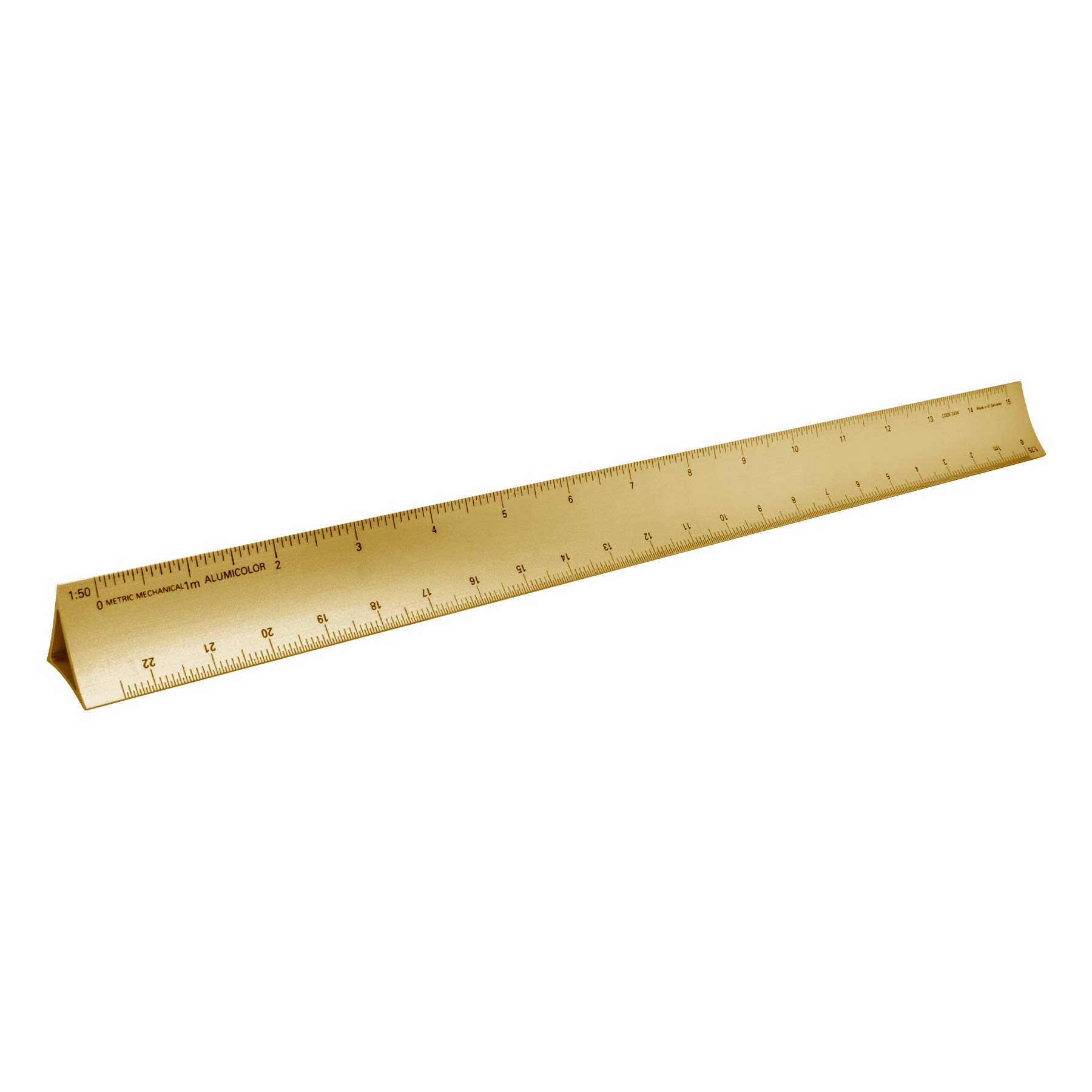 Snapklik.com : Alumicolor 30-cm Aluminum Metric Mechanical Hollow Scale ...