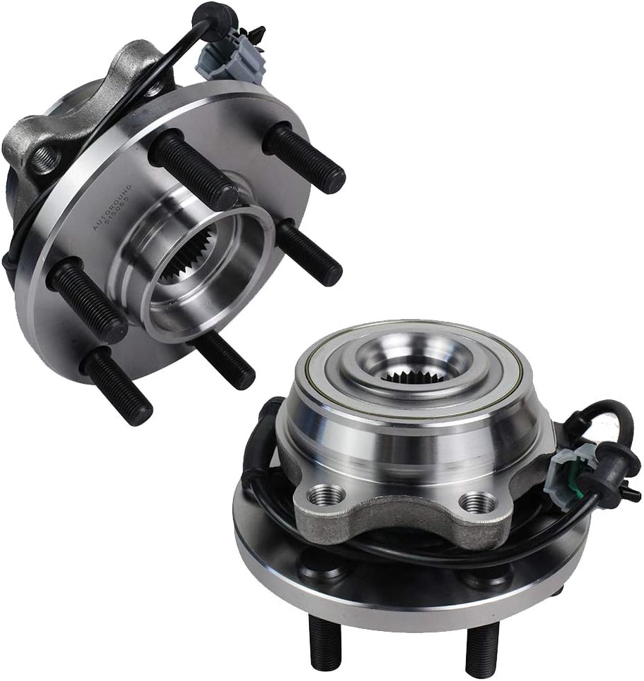 Amazon.com: Detroit Axle - 4WD Wheel Bearing Hubs Kit for 2005-2019 ...