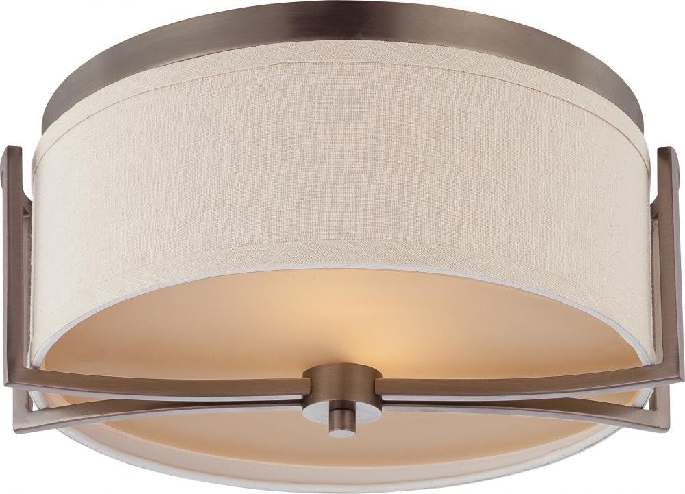 NUVO 60/4861 Two Light Flush Mount, Hazel Bronze - Citizen Men's Eco ...