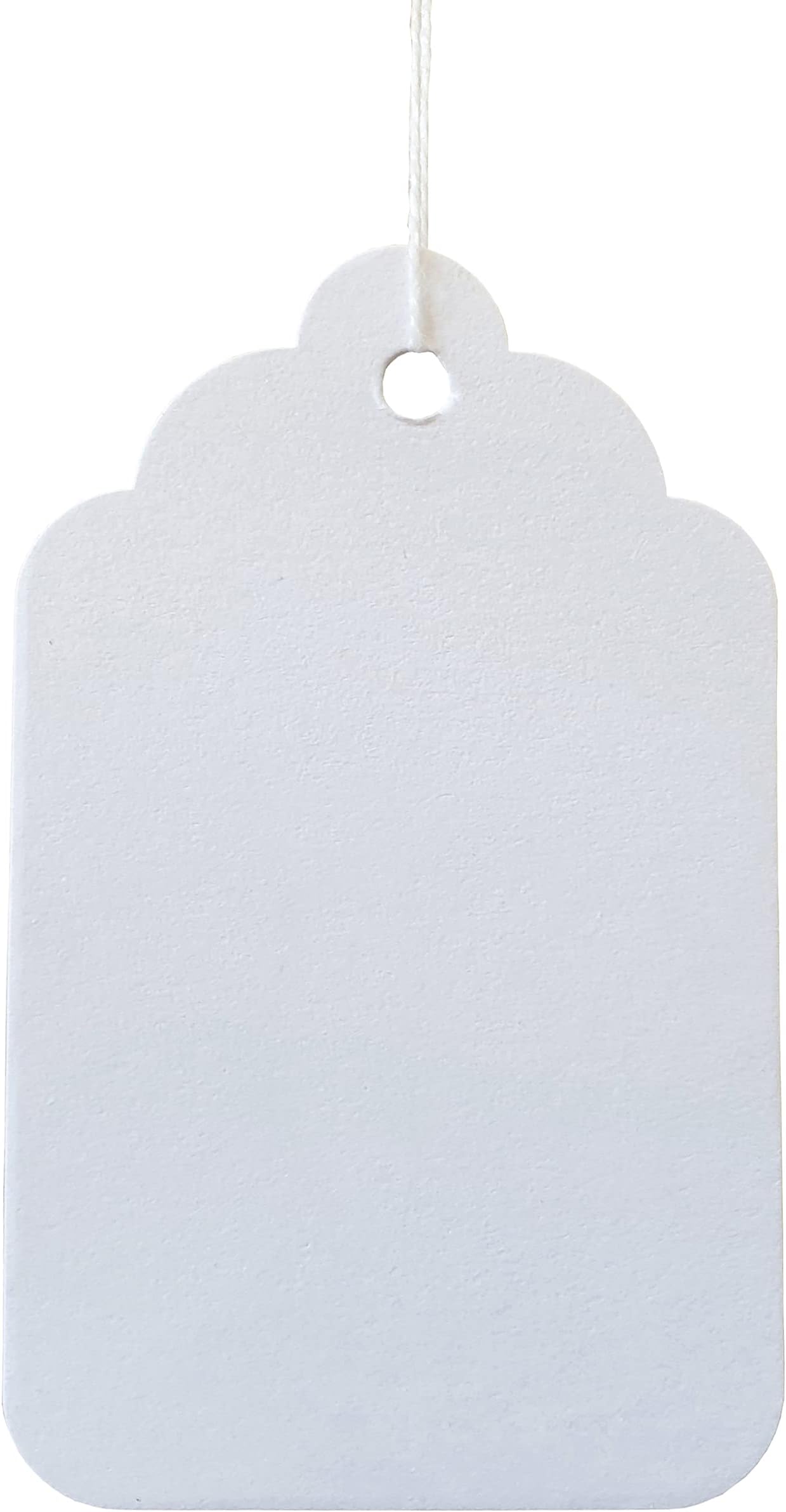 Swift Strung Tags White Card Clothing Parcel Label String Hanging Gift ...