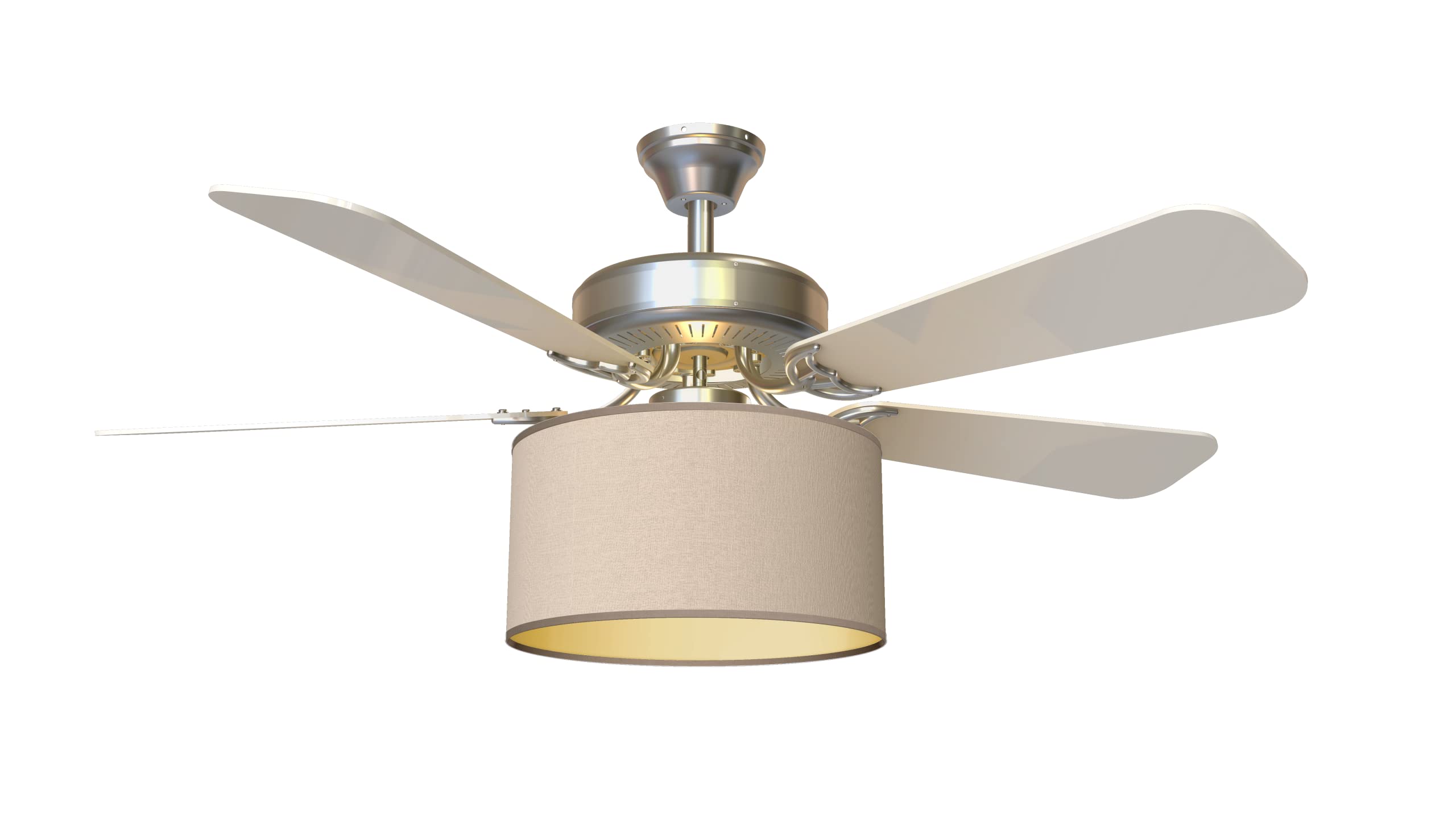 Fantastic Shade Clips, DIY, Hand Made Linen, Ceiling Fan Drum Shade ...