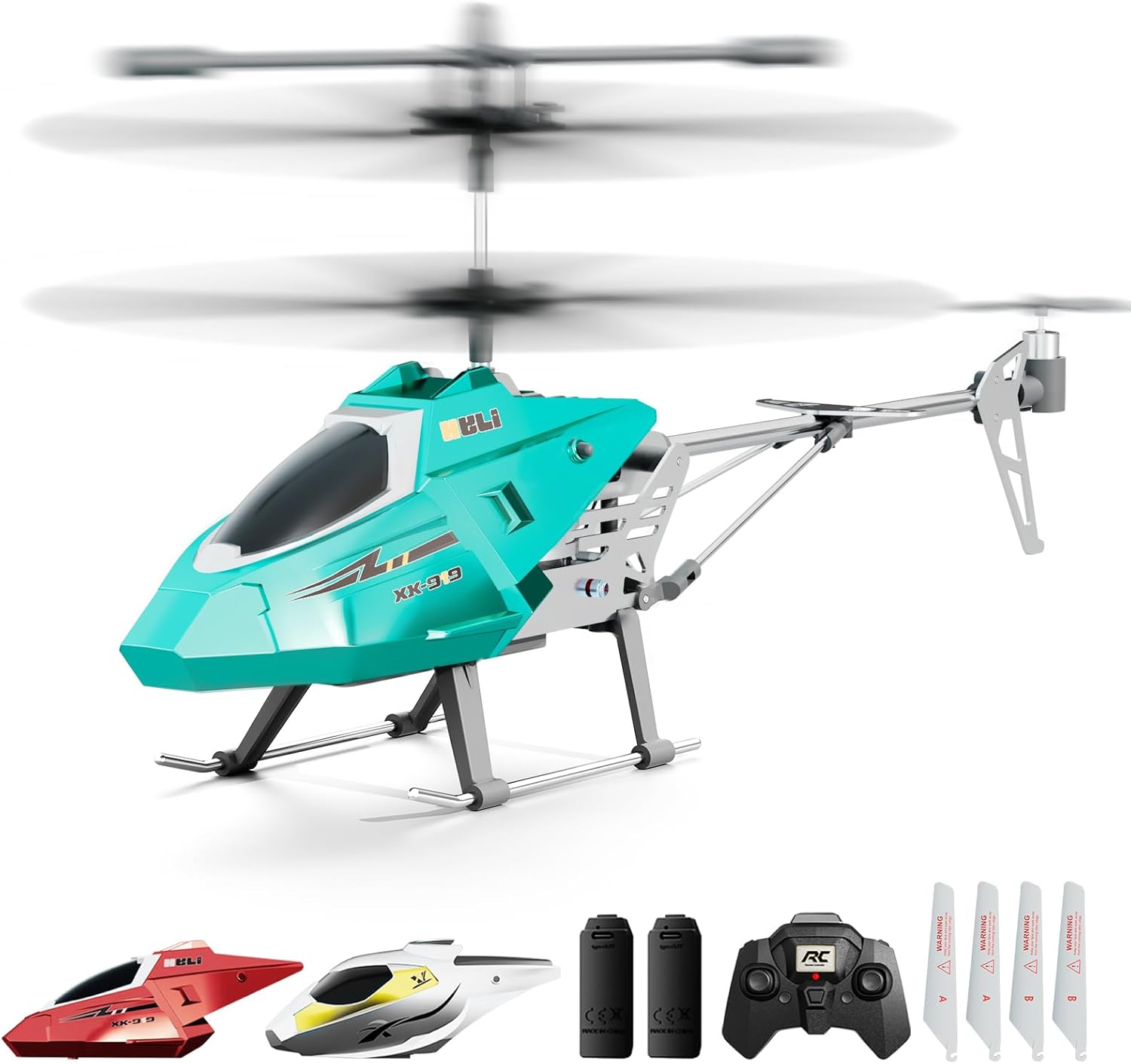Amazon.com: XIKOTEC RC Helicopter, Remote Control Helicopter for Kids ...