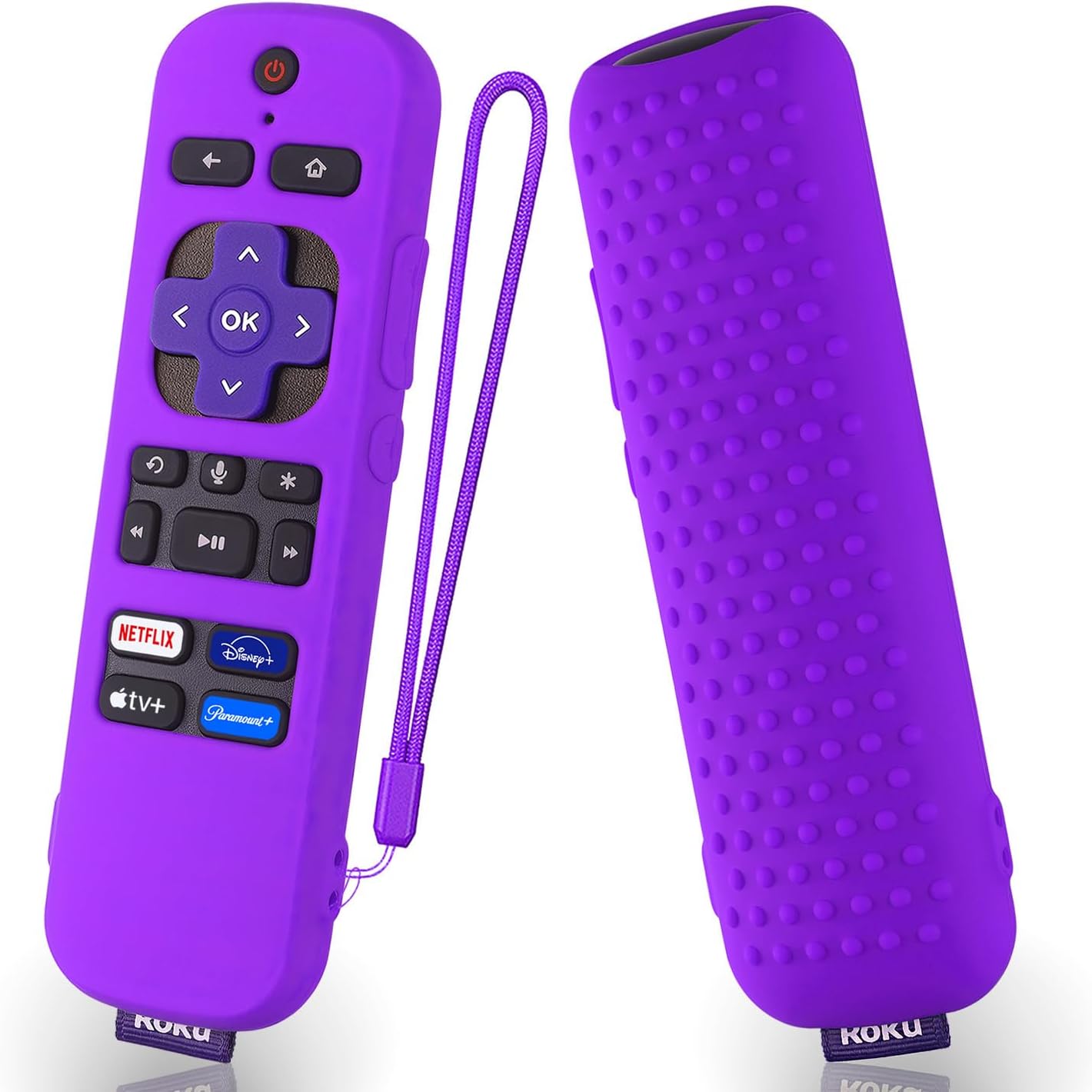 Amazon.com: AKSHFETH Silicone Case for Roku Voice Remote Pro 2nd Ed ...