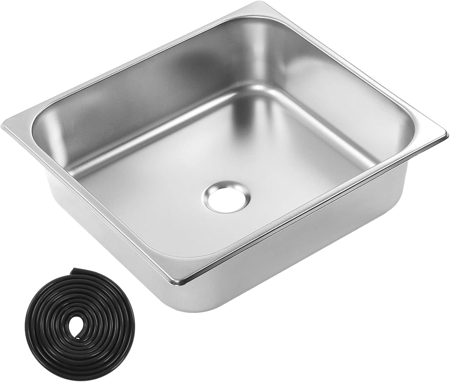 RV Sink, 330x300x100mm Stainless Steel Kitchen Sink, Undermount Sink ...