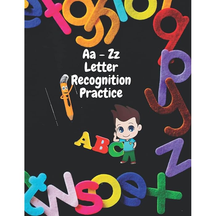 Buy Aa-Zz Letter Recognition Practice Workbook: Pre-K & Kindergarten ...