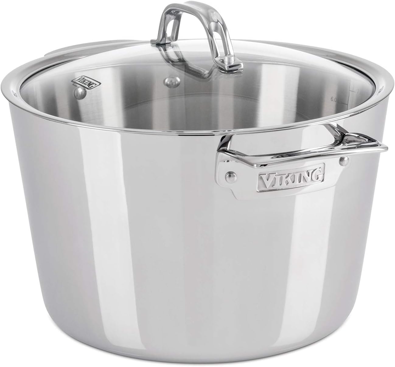 Amazon.com: Viking Culinary 3-Ply Stainless Steel Pasta Pot, 8 Quart ...