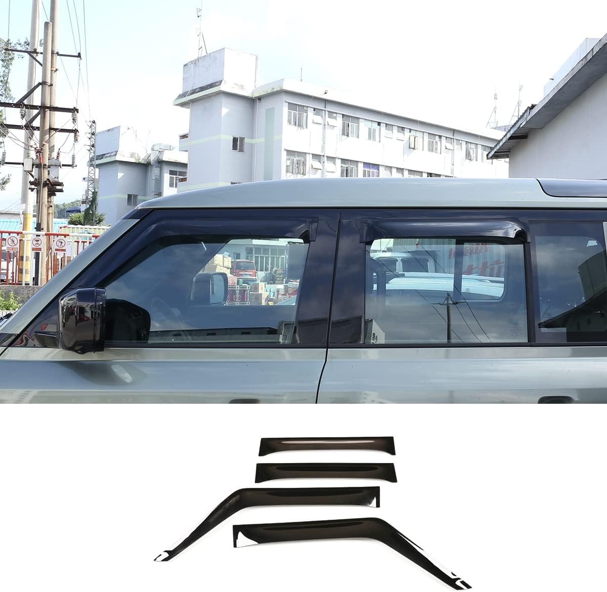 Amazon.com: Compatible with Land Rover Defender 110 2020-2023 Side ...