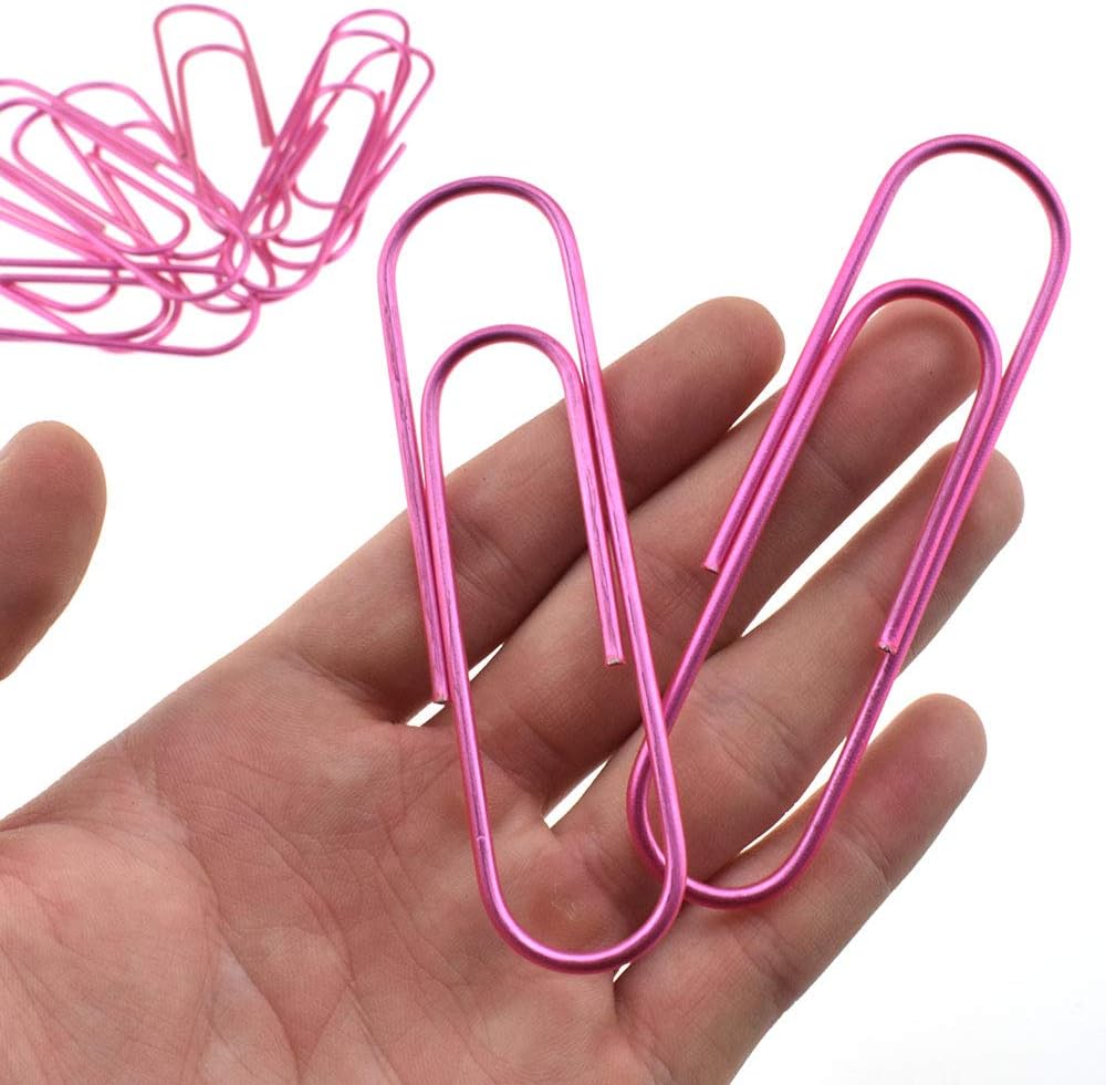 Amazon.com : HAHIYO Paperclips 4 inch (100mm) Extra Large Paper Clips ...