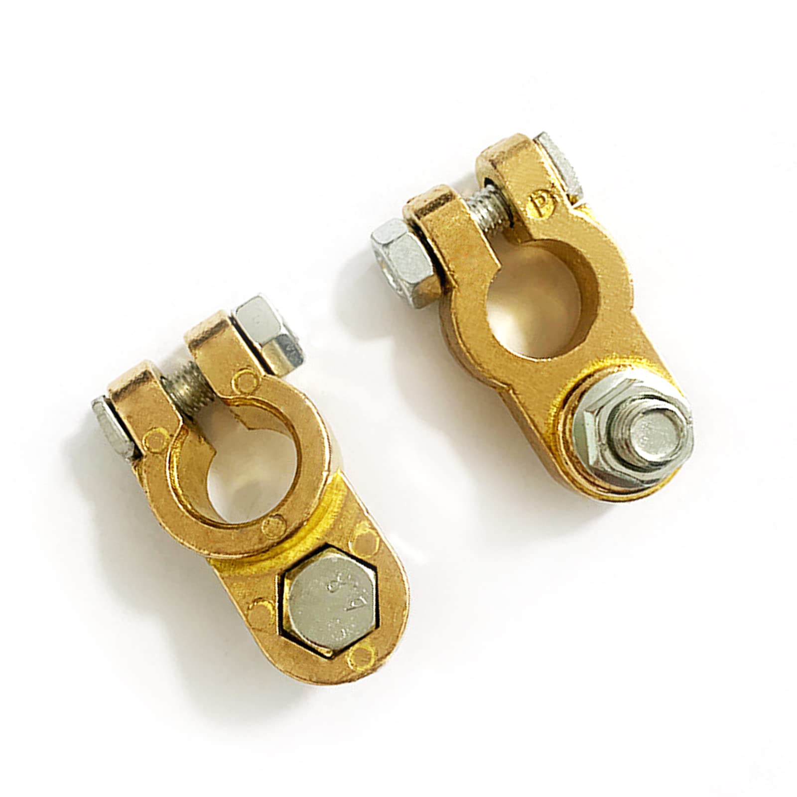 Snapklik.com : Yonput Pack-2 Brass Battery Terminal Connectors, Quick ...