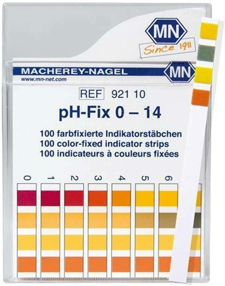 Amazon.com: pH Test Strips 0-14, 0.5 Accuracy 100ct, Esee pH Strips pH ...