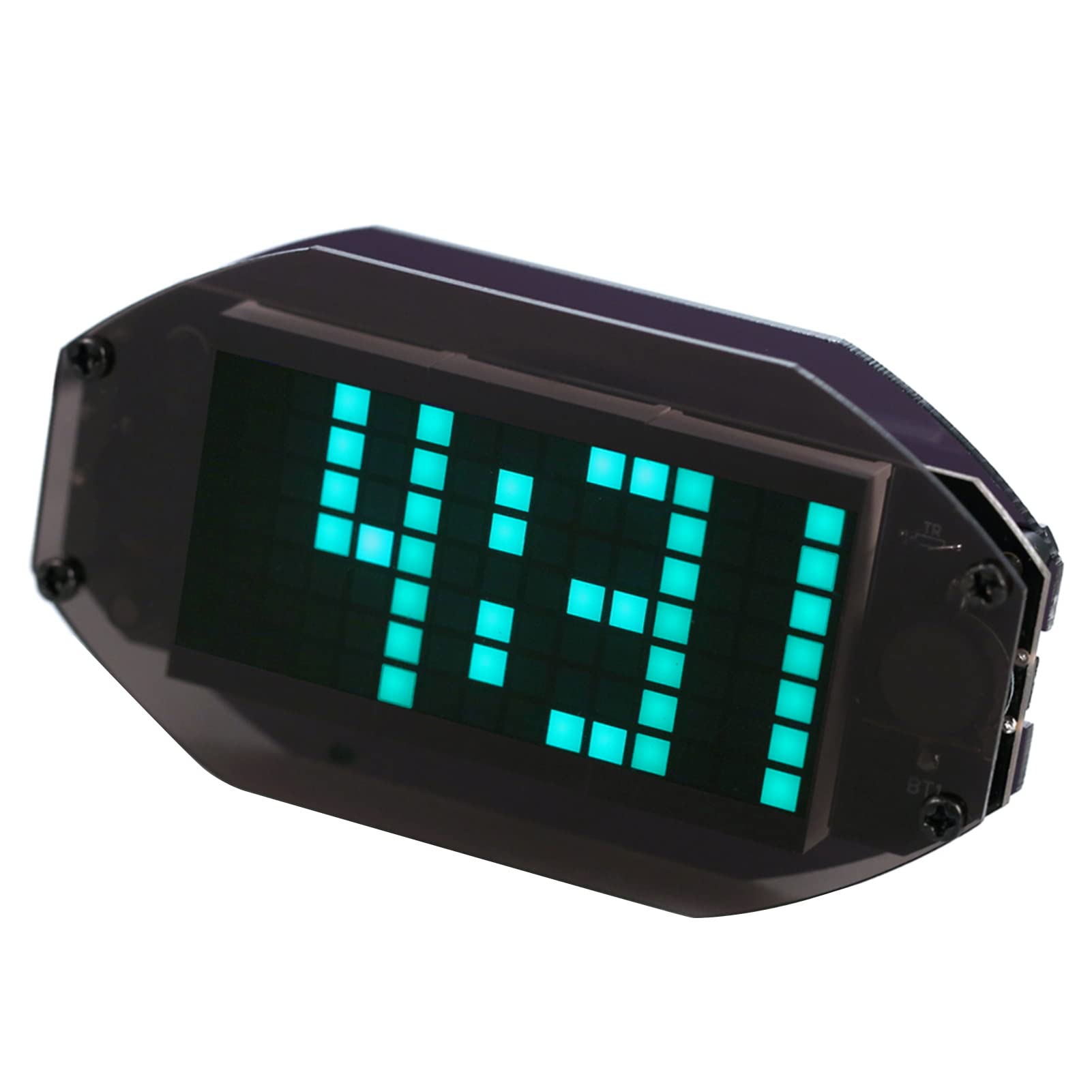 Seedom Diy Digital Led Mirror Clock Matrix Desktop Alarm Clock ...