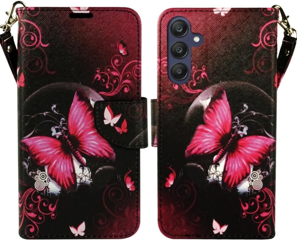 Amazon.com: Zase Design for Samsung Galaxy A35 5G Wallet Phone Case ...