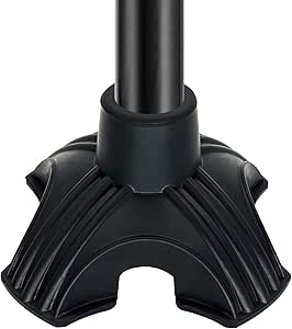 XSL Cane Tips - 1 Inch Heavy Duty Rubbers Self Standing Quad Base ...