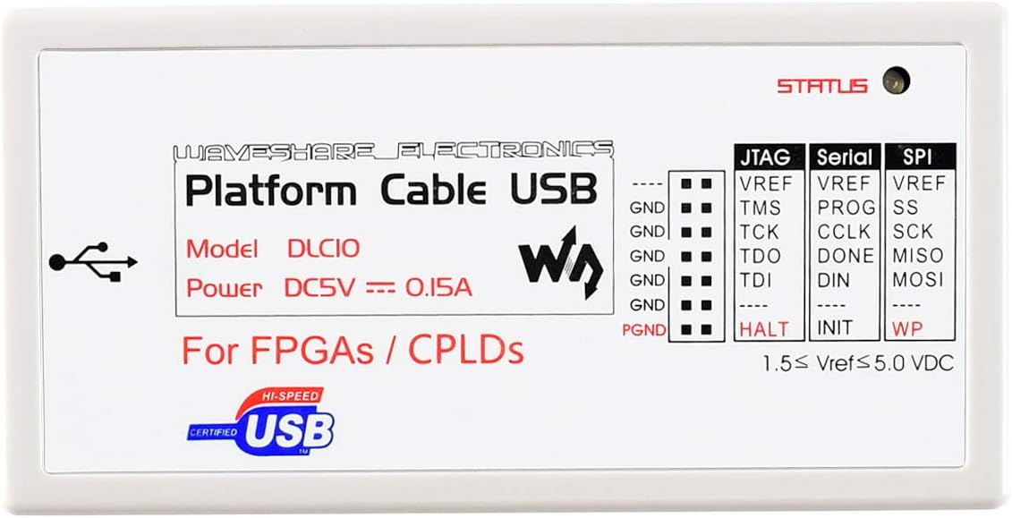 Amazon.com: Waveshare XILINX JTAG Download Debugger Compatible XILINX ...