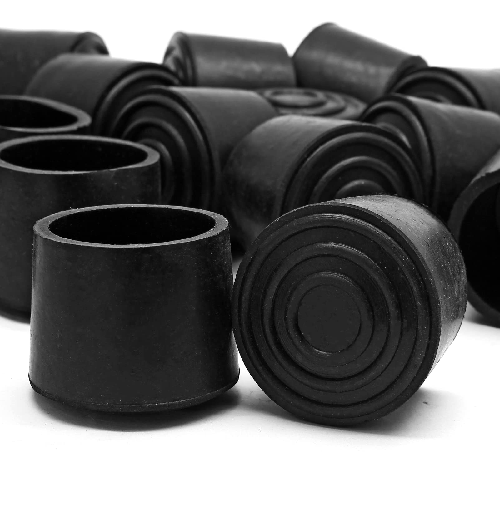 Piutouyar Round PVC Rubber Furniture Covers, 32mm / 1-1/4 Inches Table ...