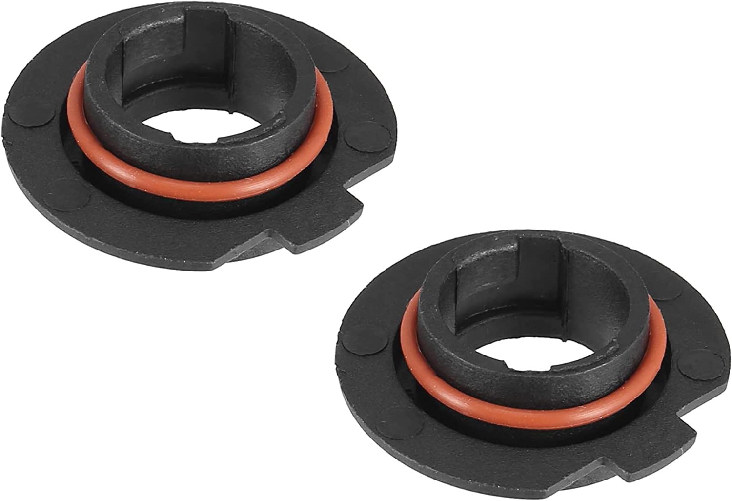 Amazon.com: Unifizz Black Universal 2pcs H7 LED Car Headlight Adapter ...