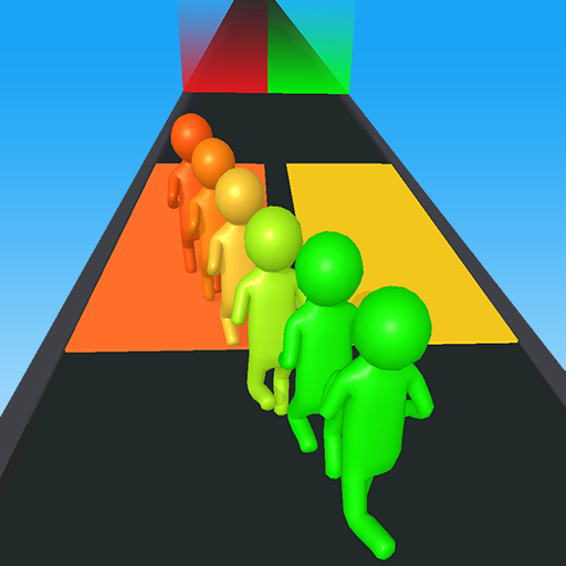 Colors Runners 3D Hide N Run: Color Run Match Camouflage Runner ...