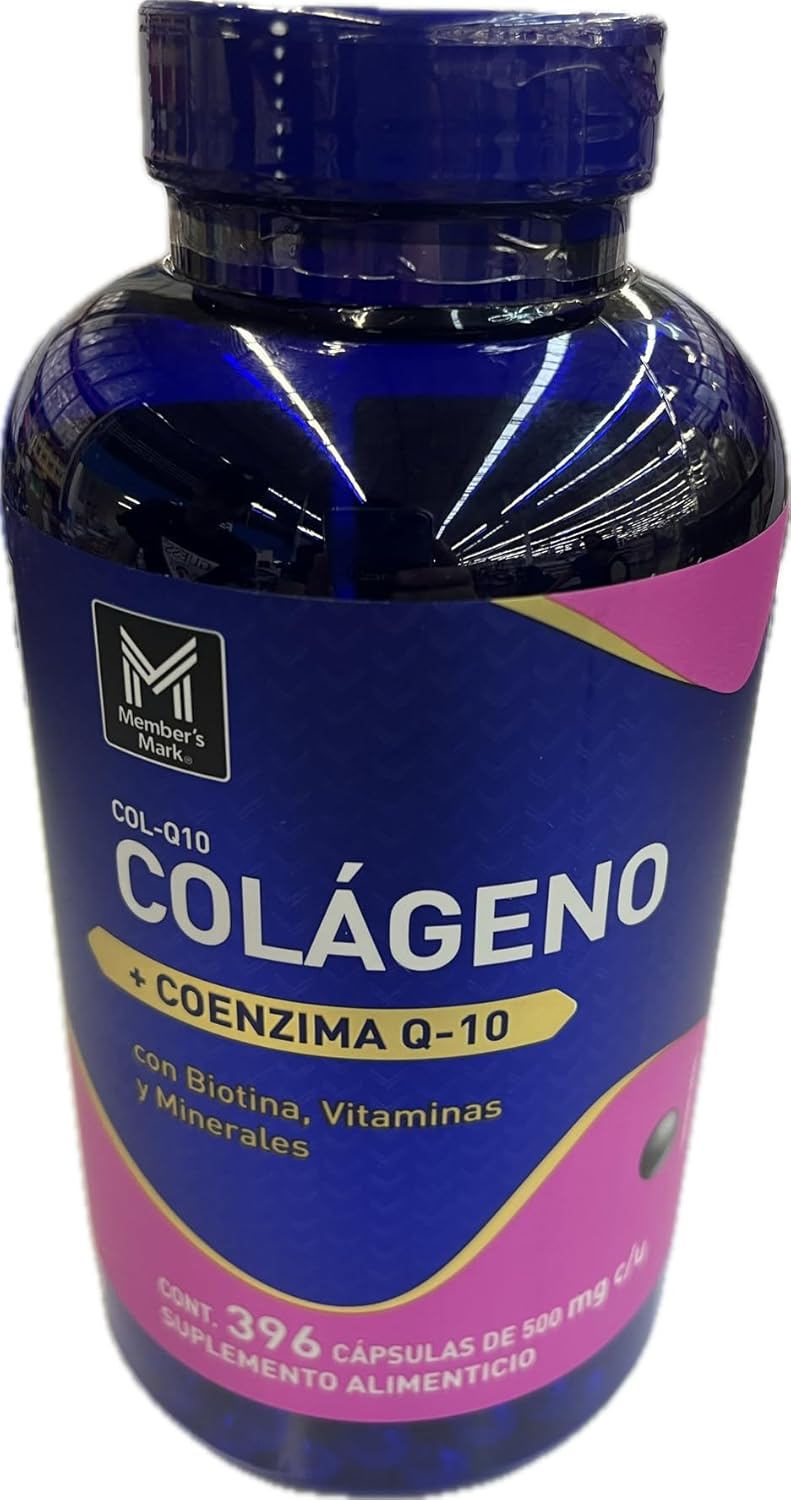 Colageno con Coenzima Q10, 396 Cápsulas, Pack de 1 : Amazon.com.mx ...