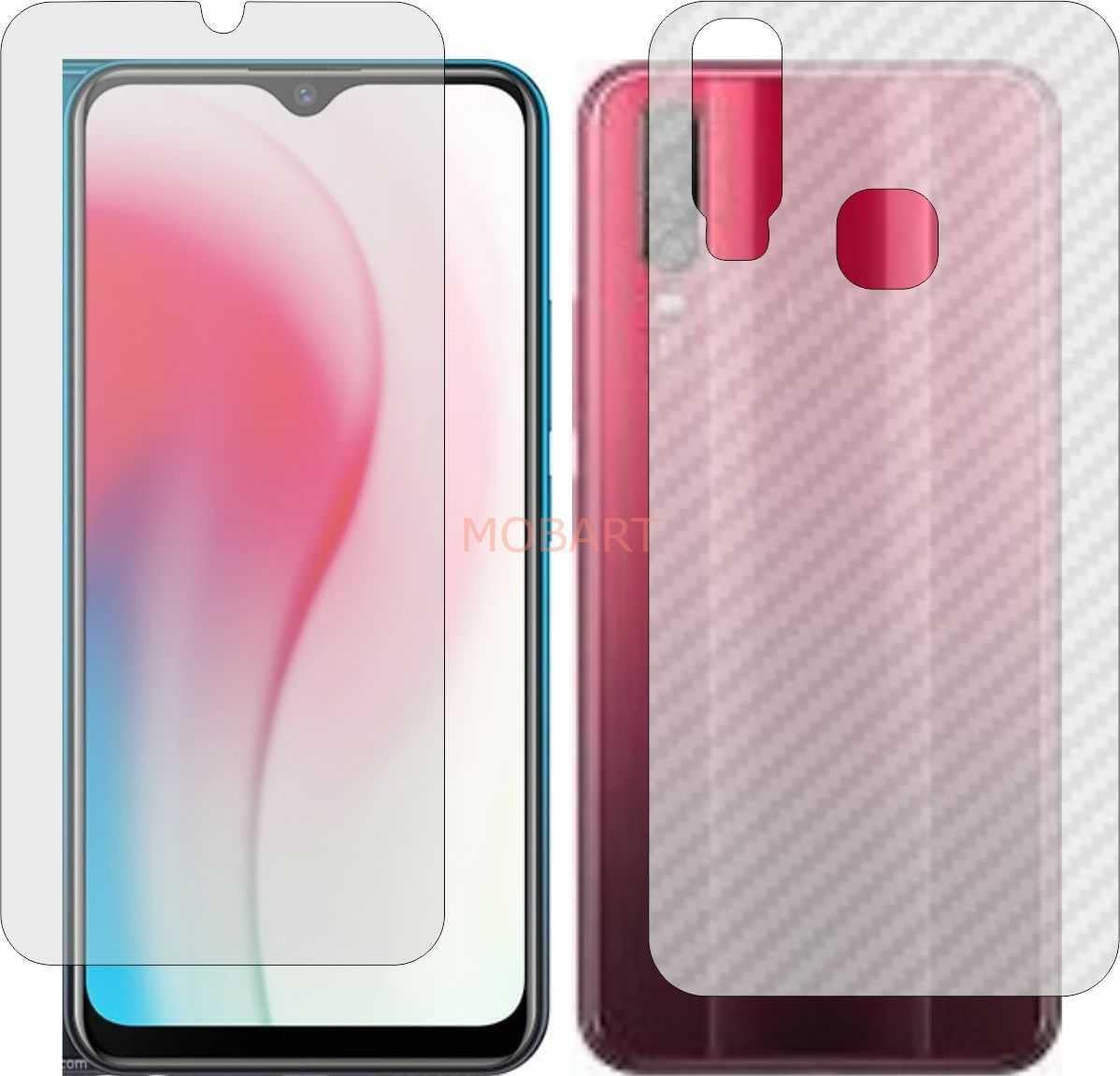TravisLappy Front and Back Screen Guard for VIVO Y3 4GBPlus64GB (Pack ...