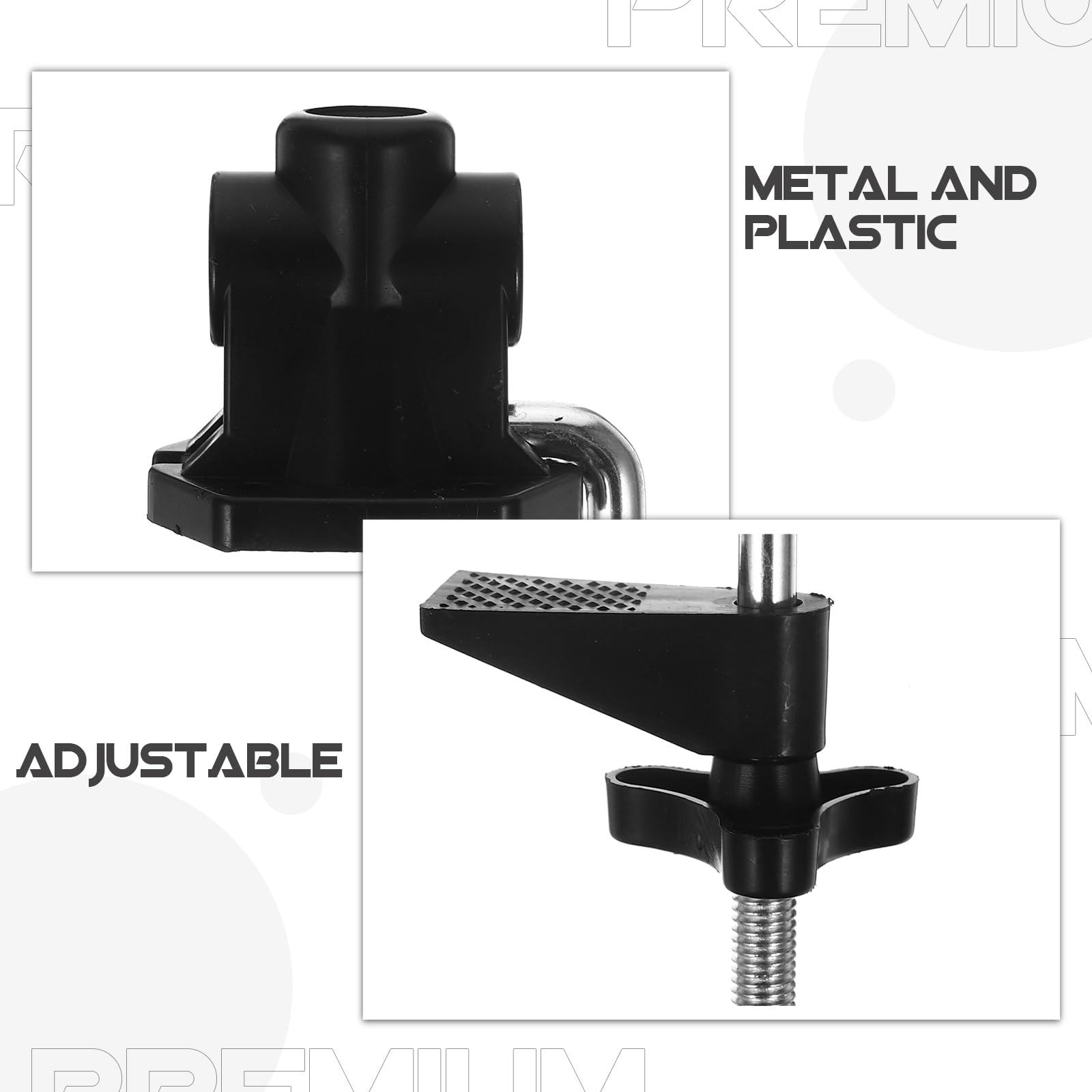 Lamp Clips YARNOW 3-Piece Lamp Clamp Set - Adjustable Tabletop Vise ...