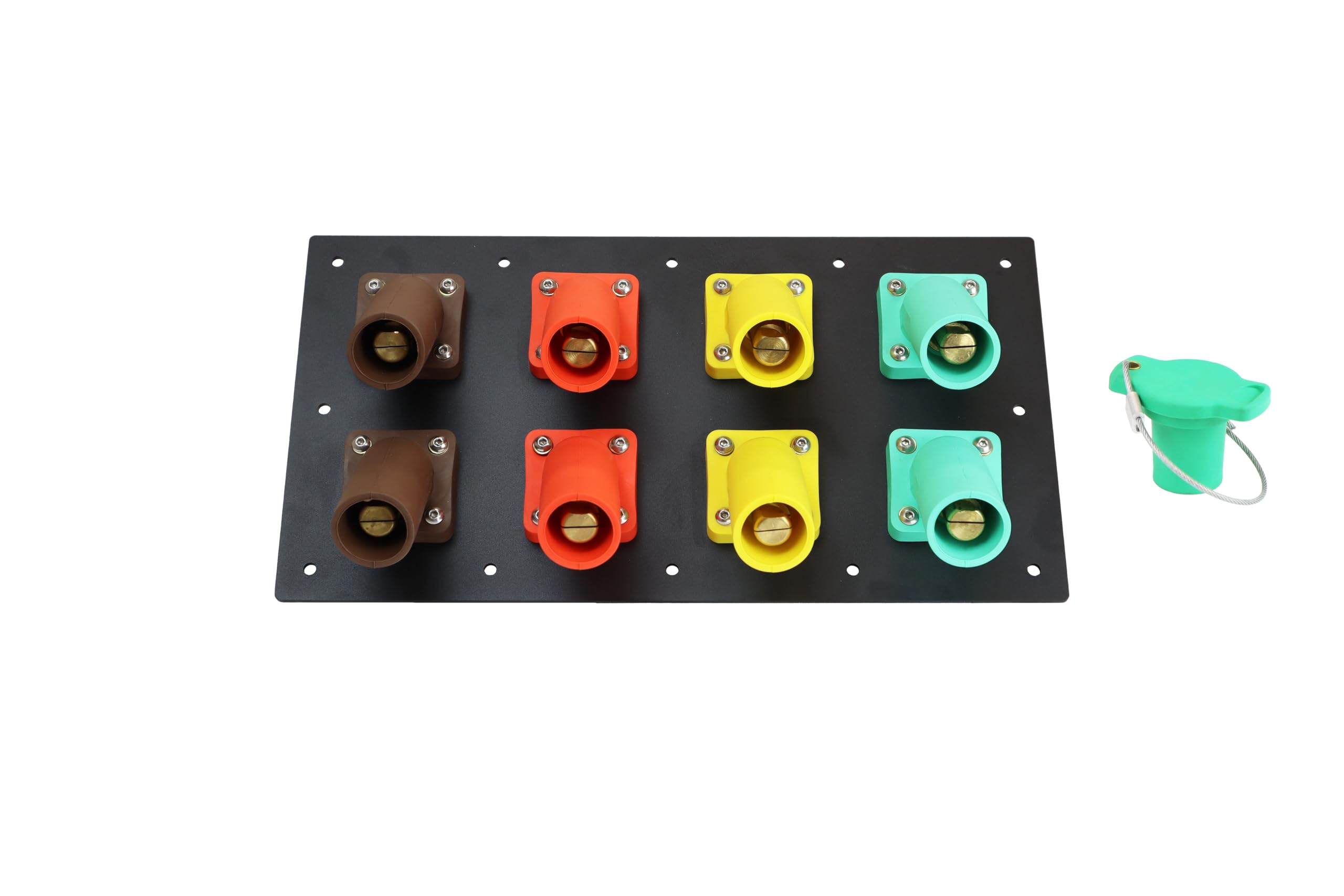 Amazon.com: Power Assemblies 8 Position CAM Lock Panel, 800 Amp, 3 ...