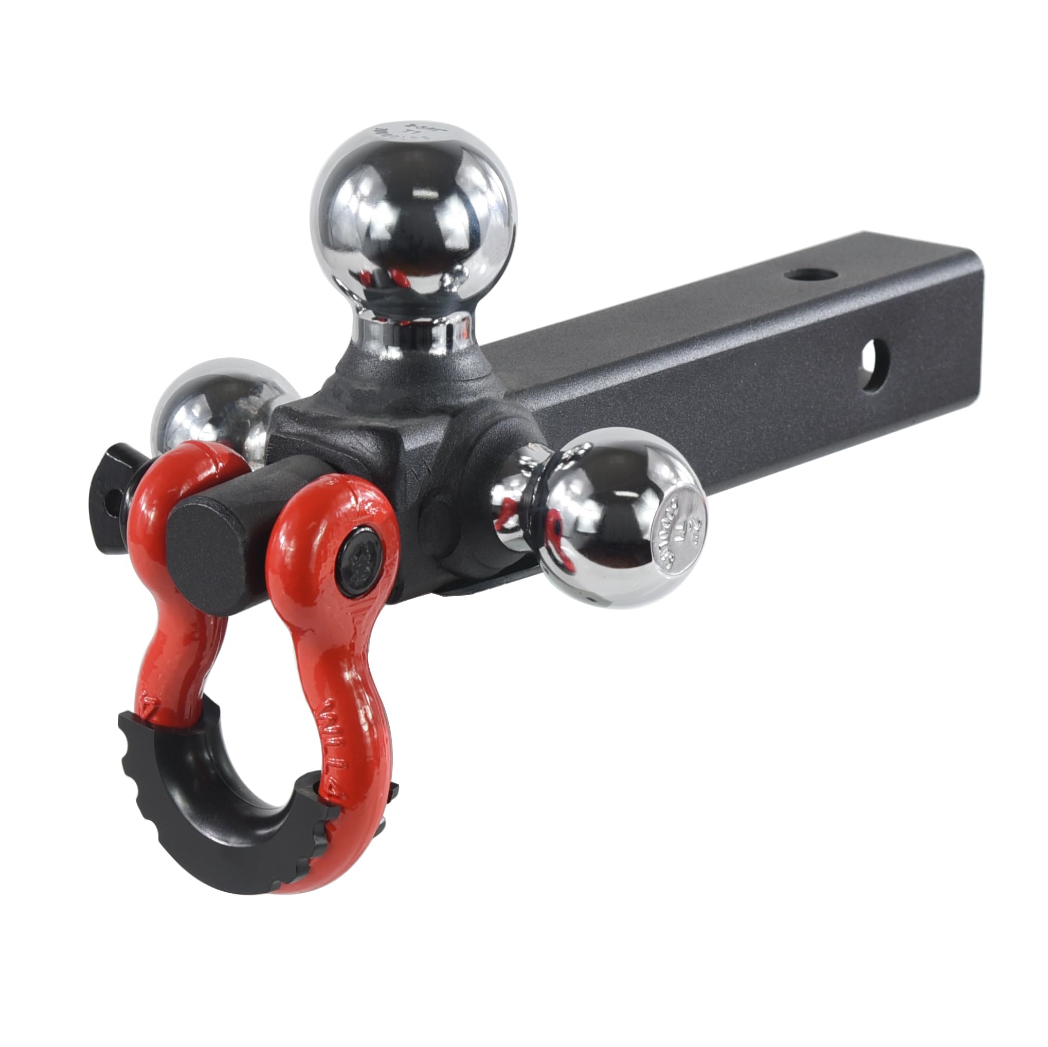 Snapklik.com : TOPTOW Trailer Hitch Recovery Shackle Hitch Ball Mount ...