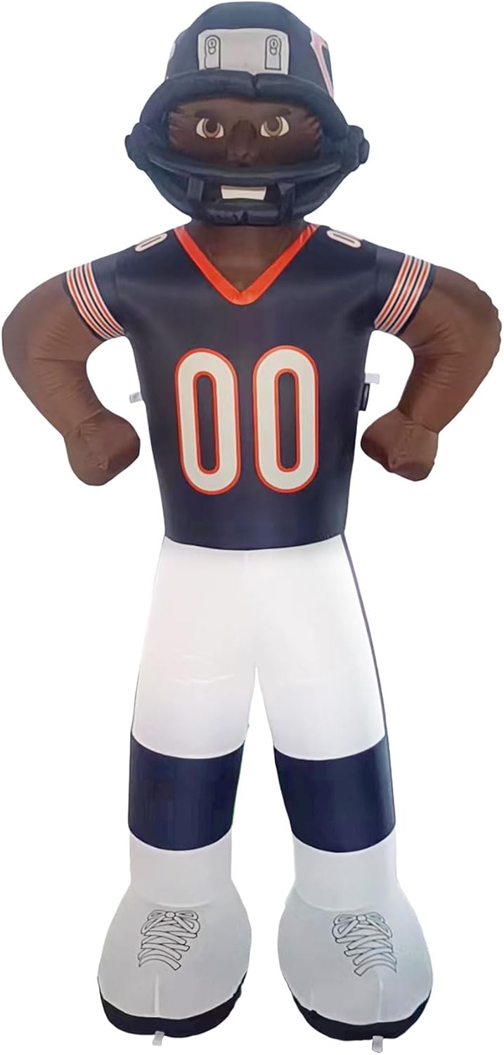 Amazon.com: Chicago Bears Player Lawn Inflatable : Sports & Outdoors