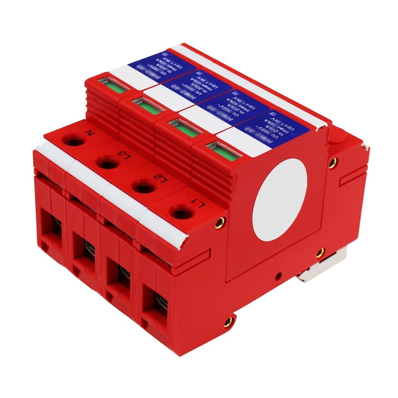 Snapklik.com : Type 2 Surge Protective Device 380V 20KA Three-Phase ...