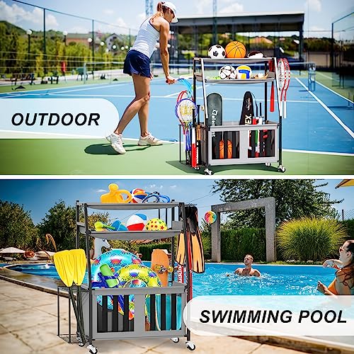 Snapklik.com : Sttoraboks Garage Sports Equipment Organizer, Balls ...