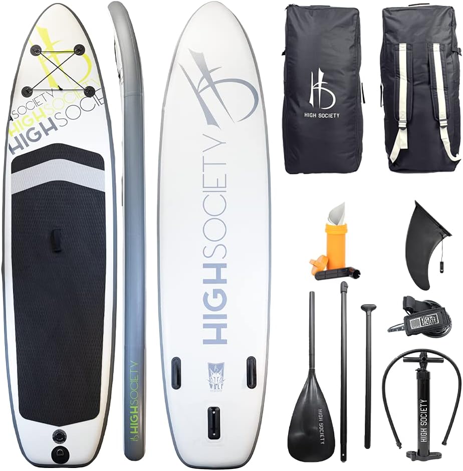 Amazon.com : Inflatable Stand Up Paddle Board SUP, Blow Up Paddleboard ...